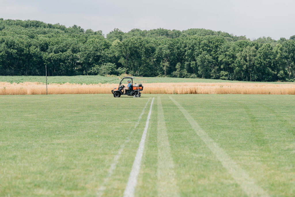 Simple Line Painting For Sports Fields In Pennsylvania