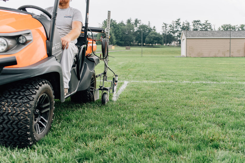 Simple Line Painting For Sports Fields In Pennsylvania